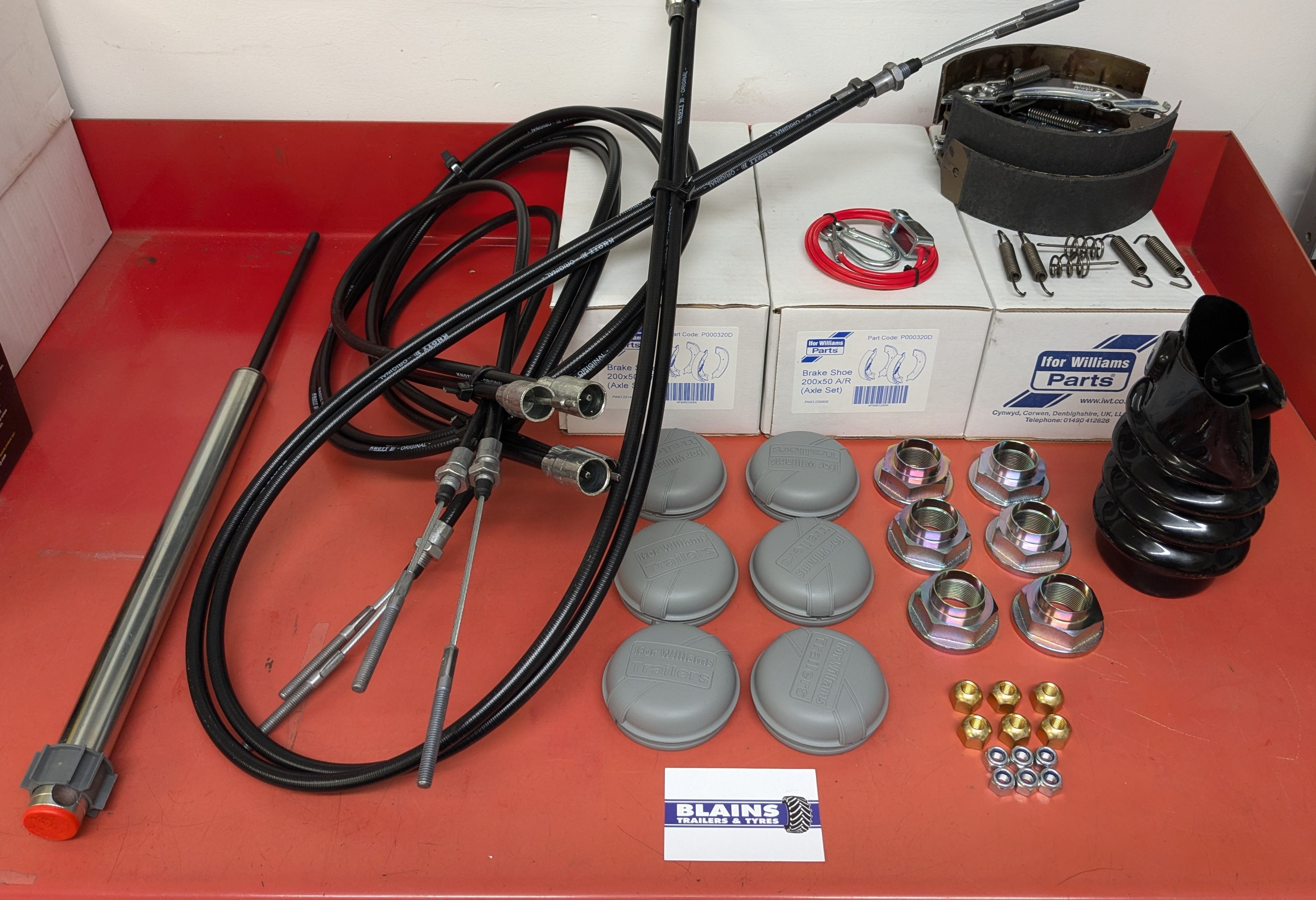 Full Brake Service Kit - Ifor Williams Tri-Axle (3500kg) – Blains ...
