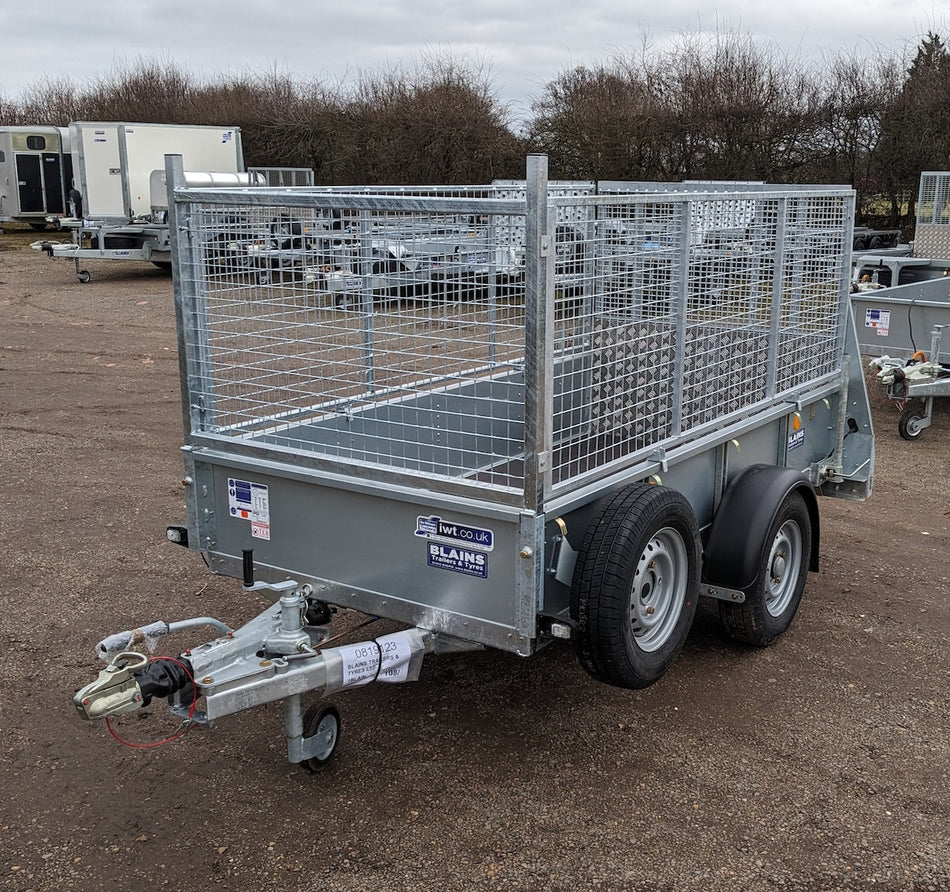 Ifor Williams GD84 Single Axle with Mesh Side Kit – Blains Trailers & Tyres