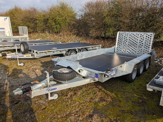 Ifor Williams GH146 Tri-Axle Plant Trailer – Blains Trailers & Tyres