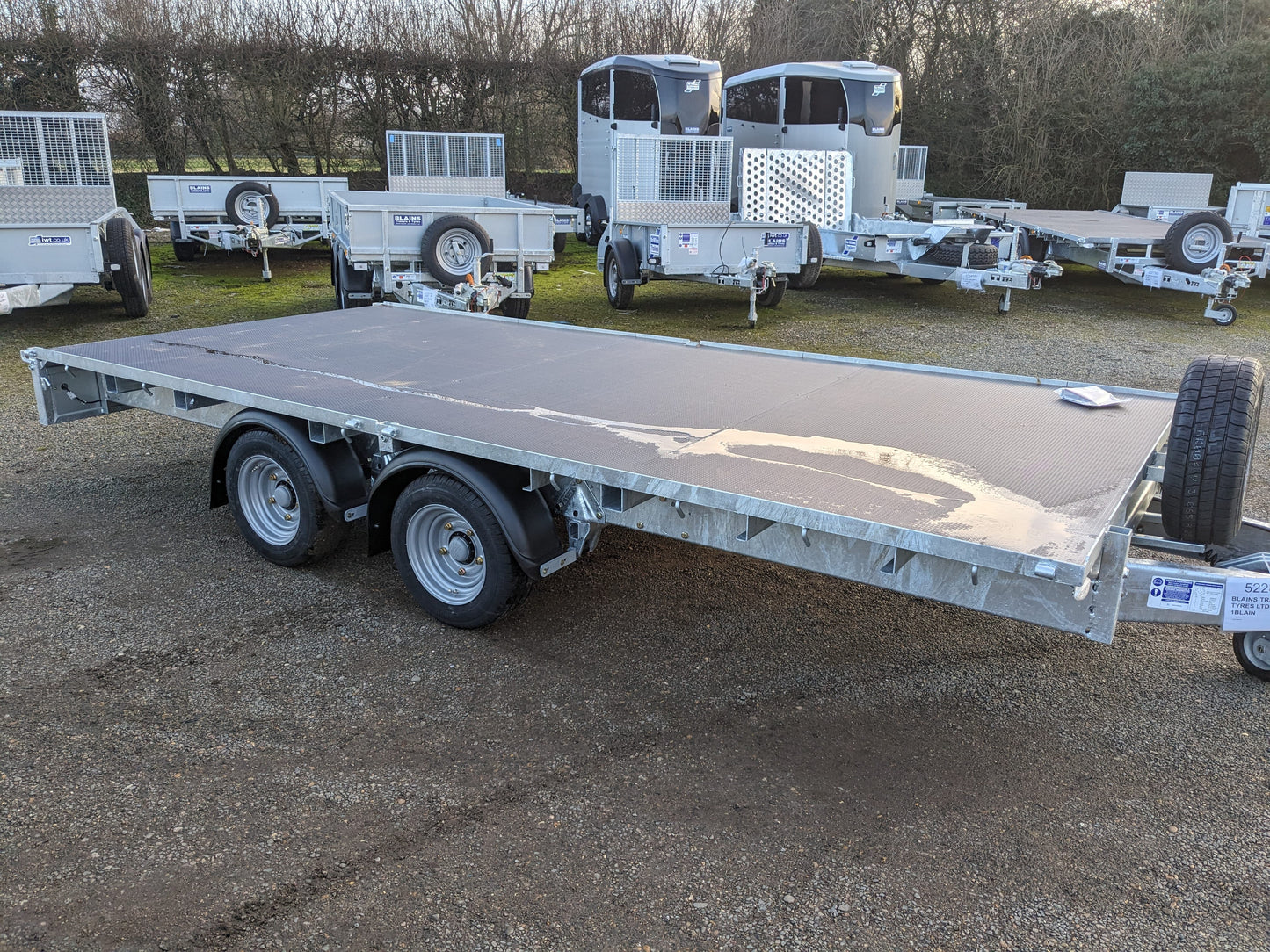 Ifor Williams LM146 Twin Axle Flatbed Trailer – Blains Trailers & Tyres