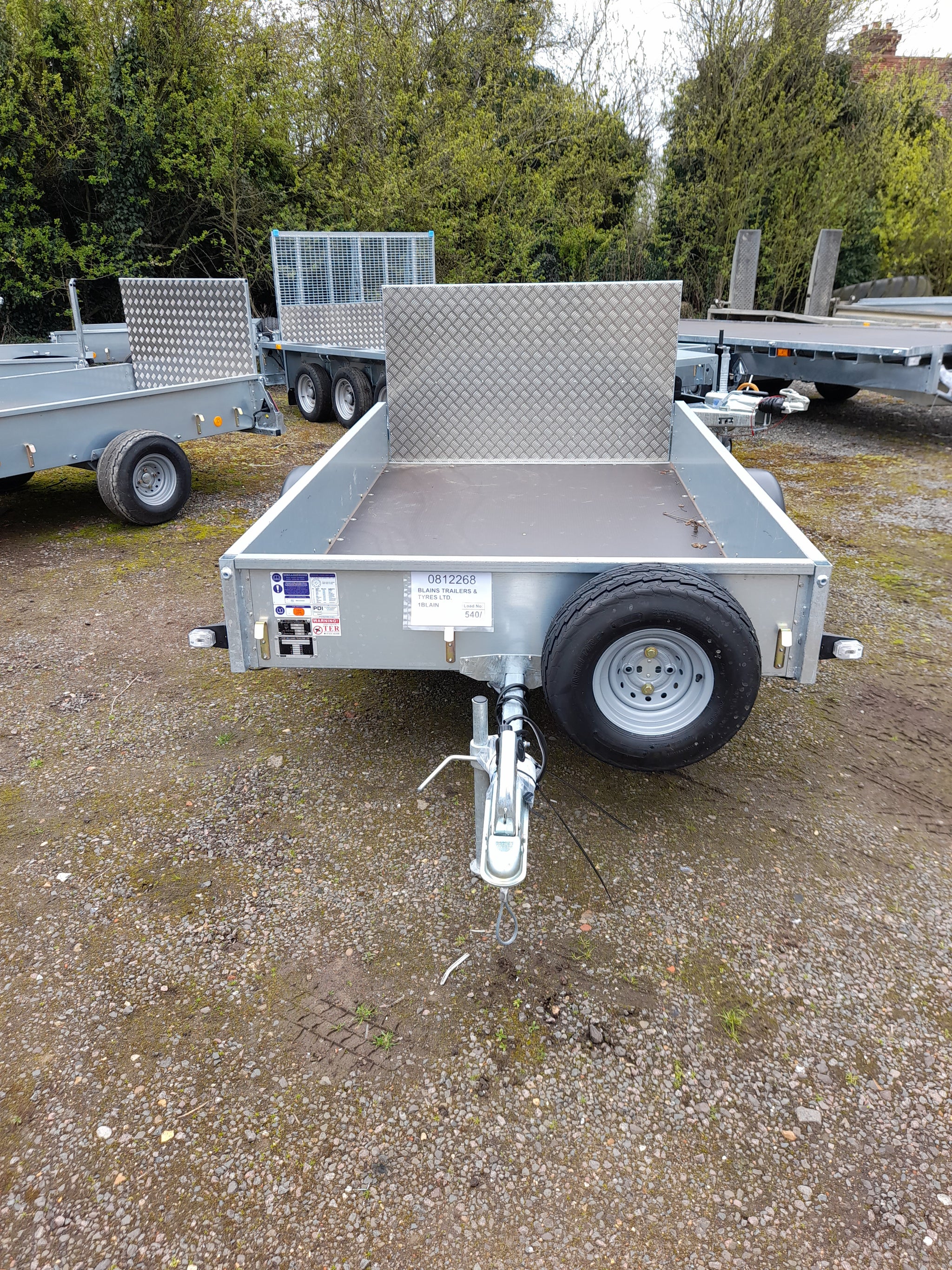Ifor Williams P8e Unbraked Trailer – Blains Trailers & Tyres