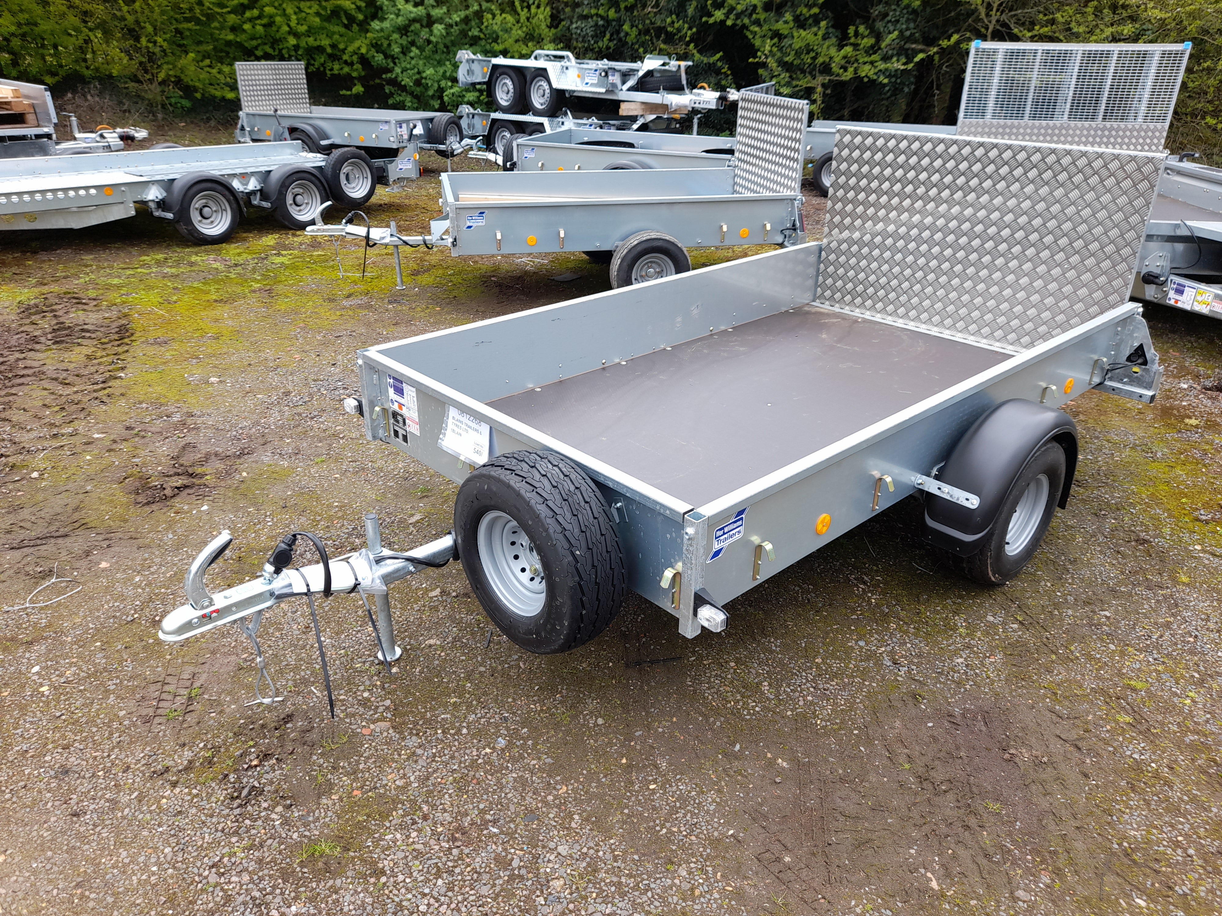 Ifor Williams P8e Unbraked Trailer – Blains Trailers & Tyres