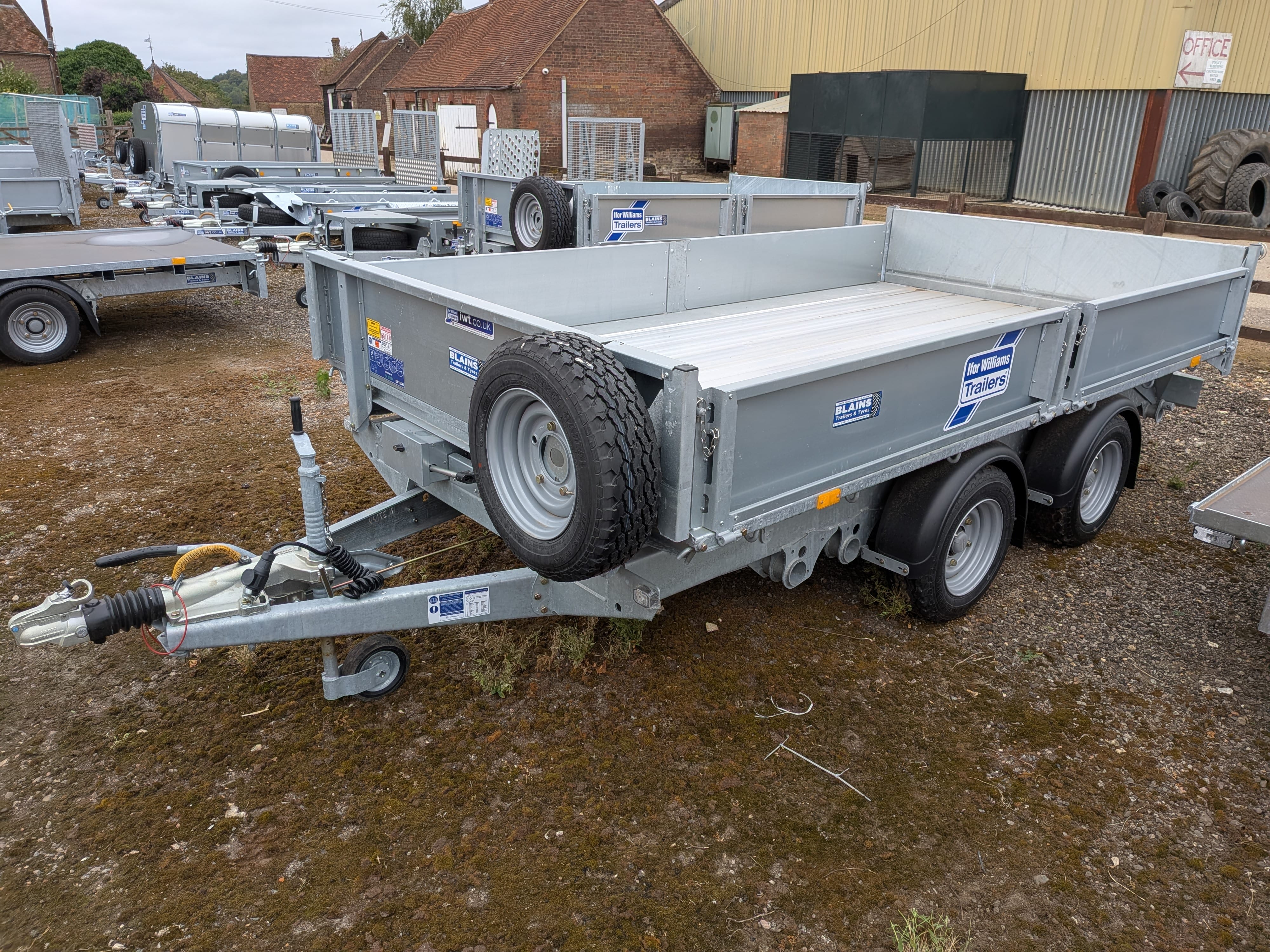 Ifor Williams TT3621 12ft Tipper – Blains Trailers & Tyres